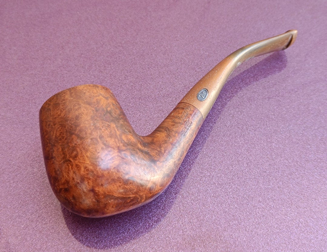 Madelcar Briar Smoking Pipe, Beautiful Used Pipe, Old Briar Pipe, Bent ...