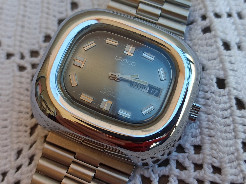 LANCO Swiss Made Vintage Automatic Watch 25 Jewels Watch - Etsy