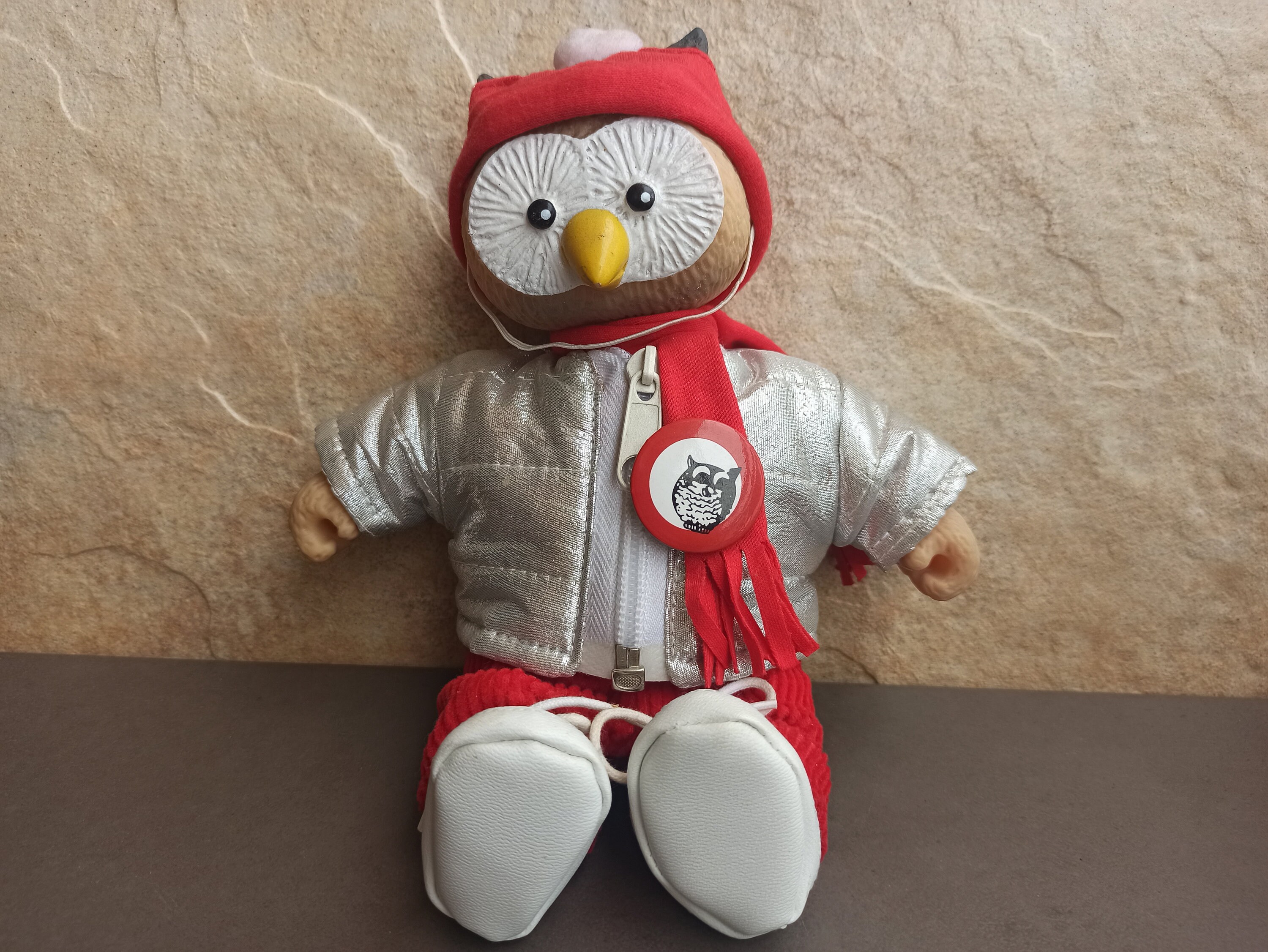 Retro Soft Toy, Cute Owl Soft Toy, Owl Boy Soft Toy, Birds Collection ...