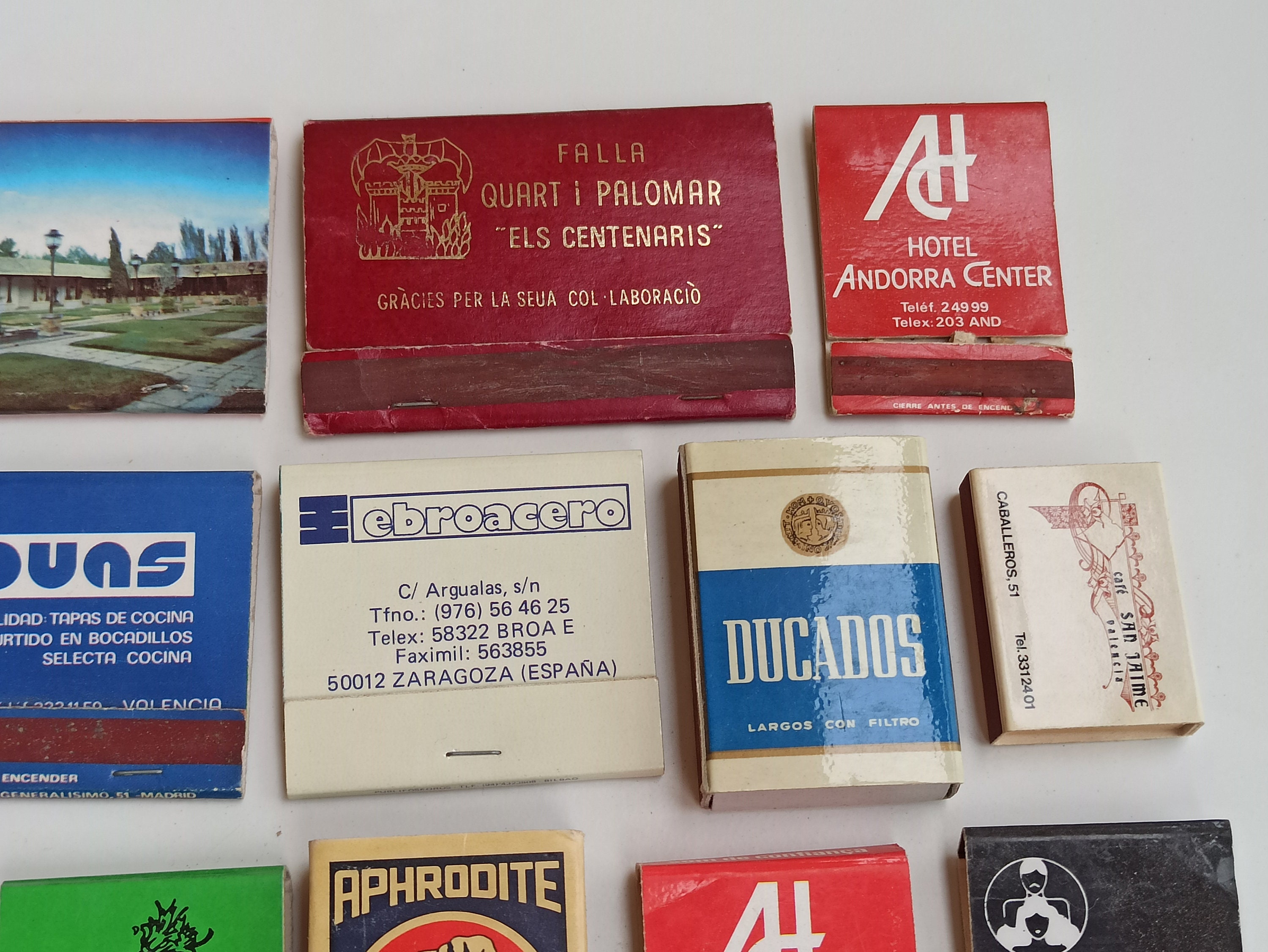 Set of 12 MATCHBOX 1980 Antique Matches Various Design Made - Etsy