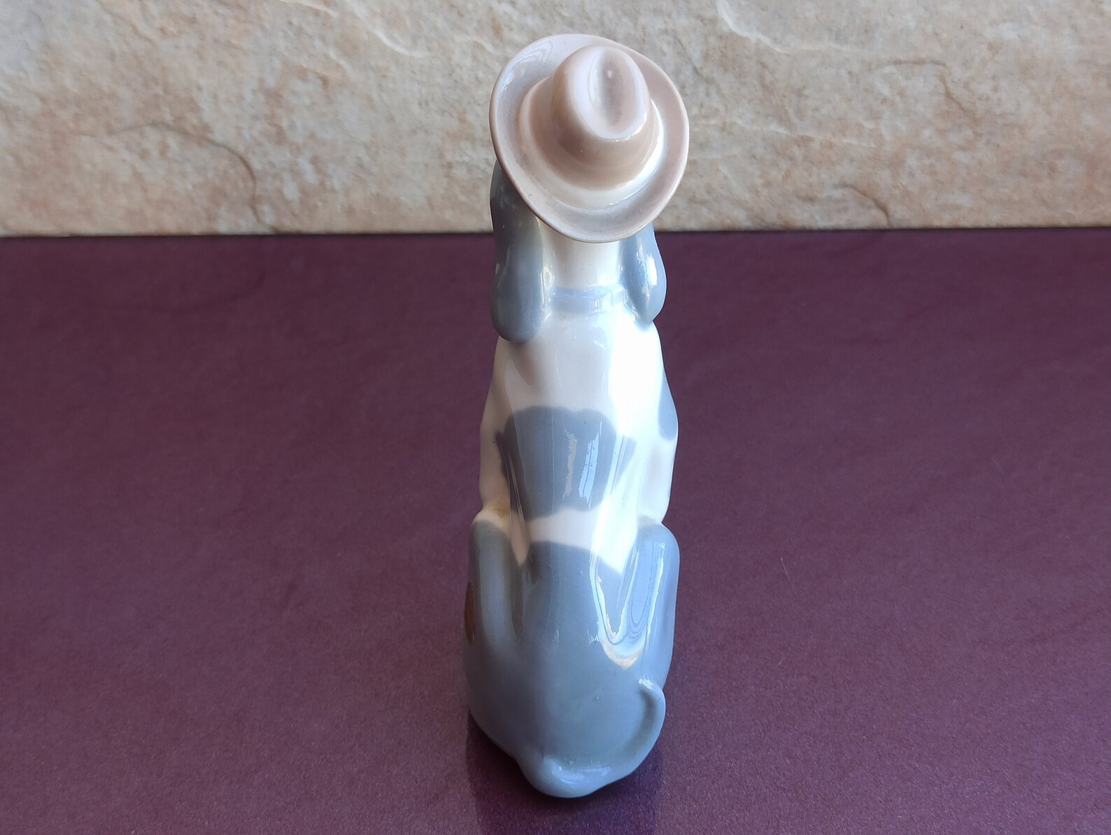 CASADES Marti Dog in a Hat, Lovely Dog Figurine, Porcelain Dog, Vintage ...
