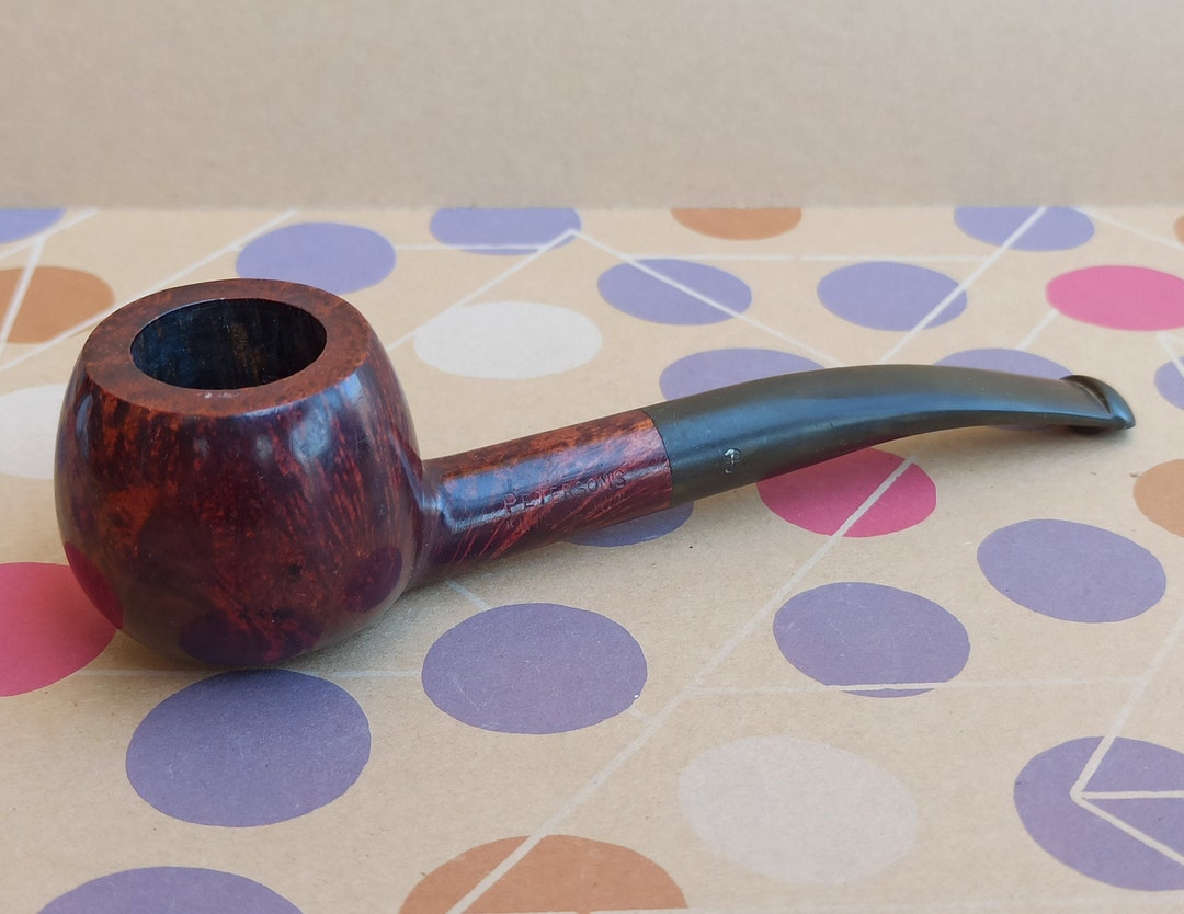 Peterson Wicklow 496 Tobacco Pipe, Antique Peterson Pipe, Ireland ...