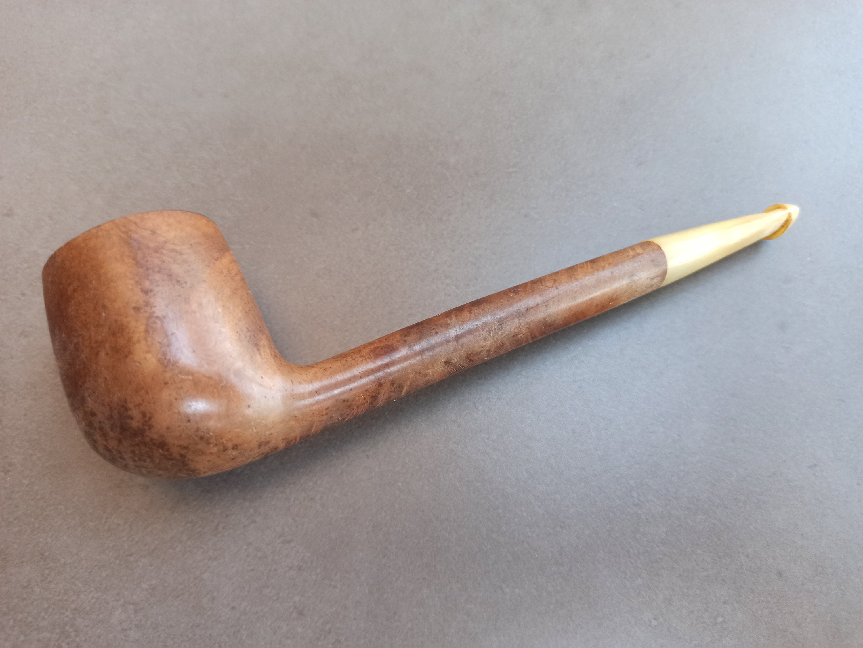 BRIDGE Smoking Pipe Vintage Tobacco Pipe Antique Bruyere - Etsy