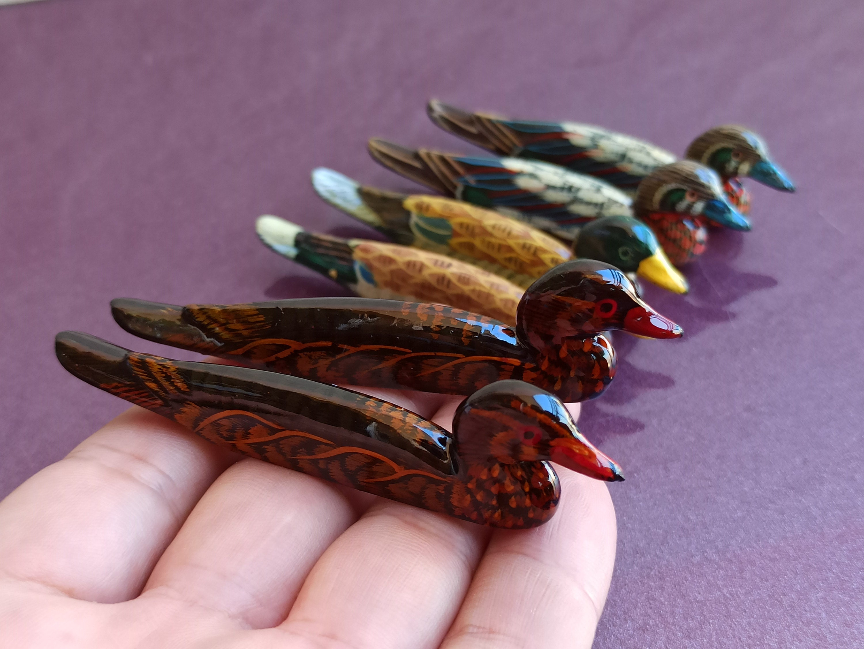 Wooden Chopstick Holder Shape of Duck, Duck Shape Wooden Chopstick ...