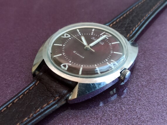 1970 VOSTOK 18 Jewels Mechanical Watch, Vintage Watch… - Gem