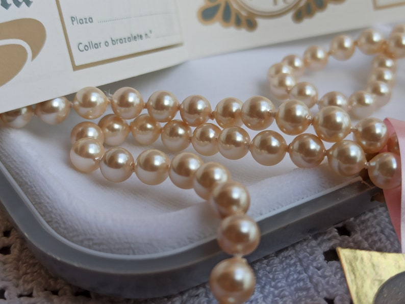 Pearl Velina Reina Necklace, Velina Reina Pearl, White Pearl Necklace ...