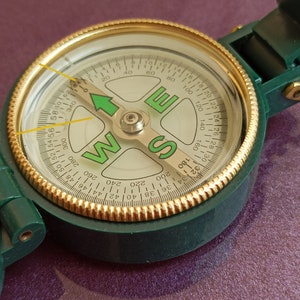 ENGINEER Directional Compass, Vintage Compass, Spanish Compass, Gift ...