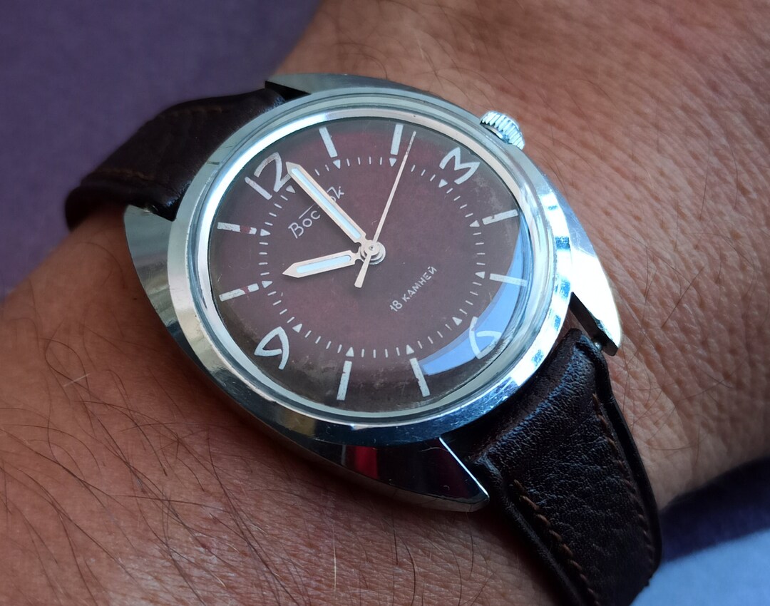 1970 VOSTOK 18 Jewels Mechanical Watch, Vintage Watch, Shockproof ...