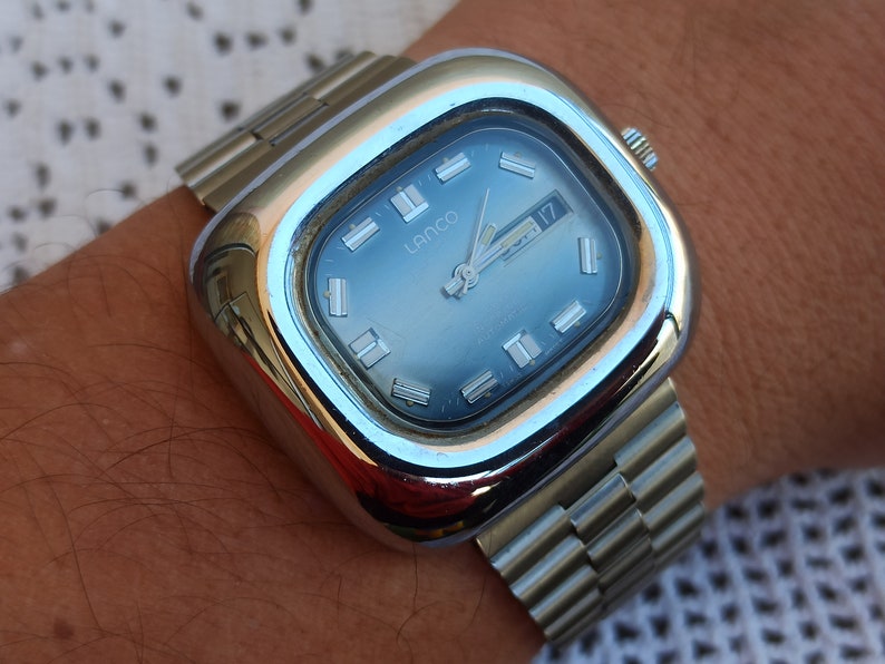 LANCO Swiss Made Vintage Automatic Watch 25 Jewels Watch - Etsy