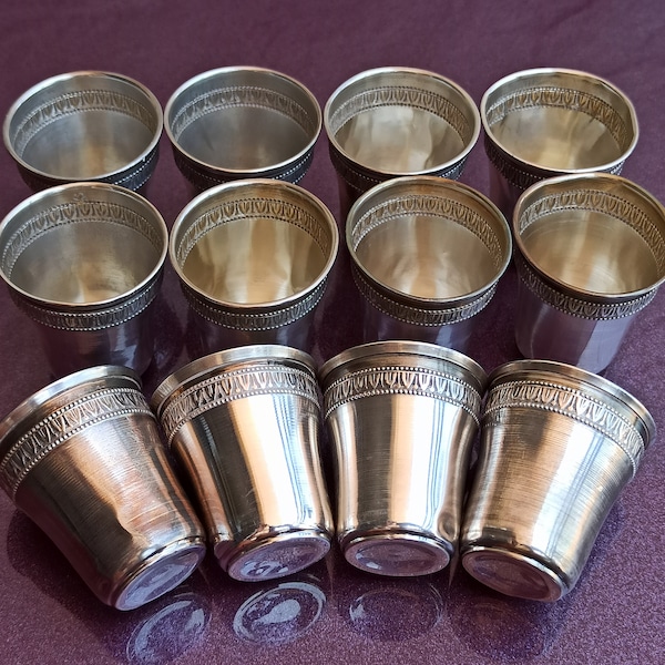 Silver Shot Glass - Etsy