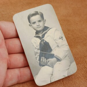 Old Photo 1960, First Communion Photo, Little Boy Communion, Antique ...