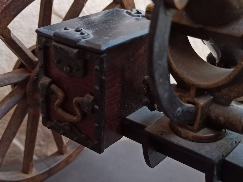 Gatling Gun Model 1886 USA Heavy Field Gun Scratch Built - Etsy