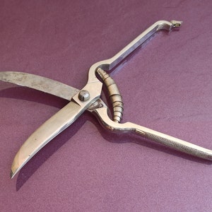 1960 ALTO Solingen Germany SECATEUR, Bush Pruning Scissors, Vine ...