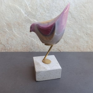 1980s GALOS Design Porcelain Figurine, Vintage Bird Porcelain Figurine ...