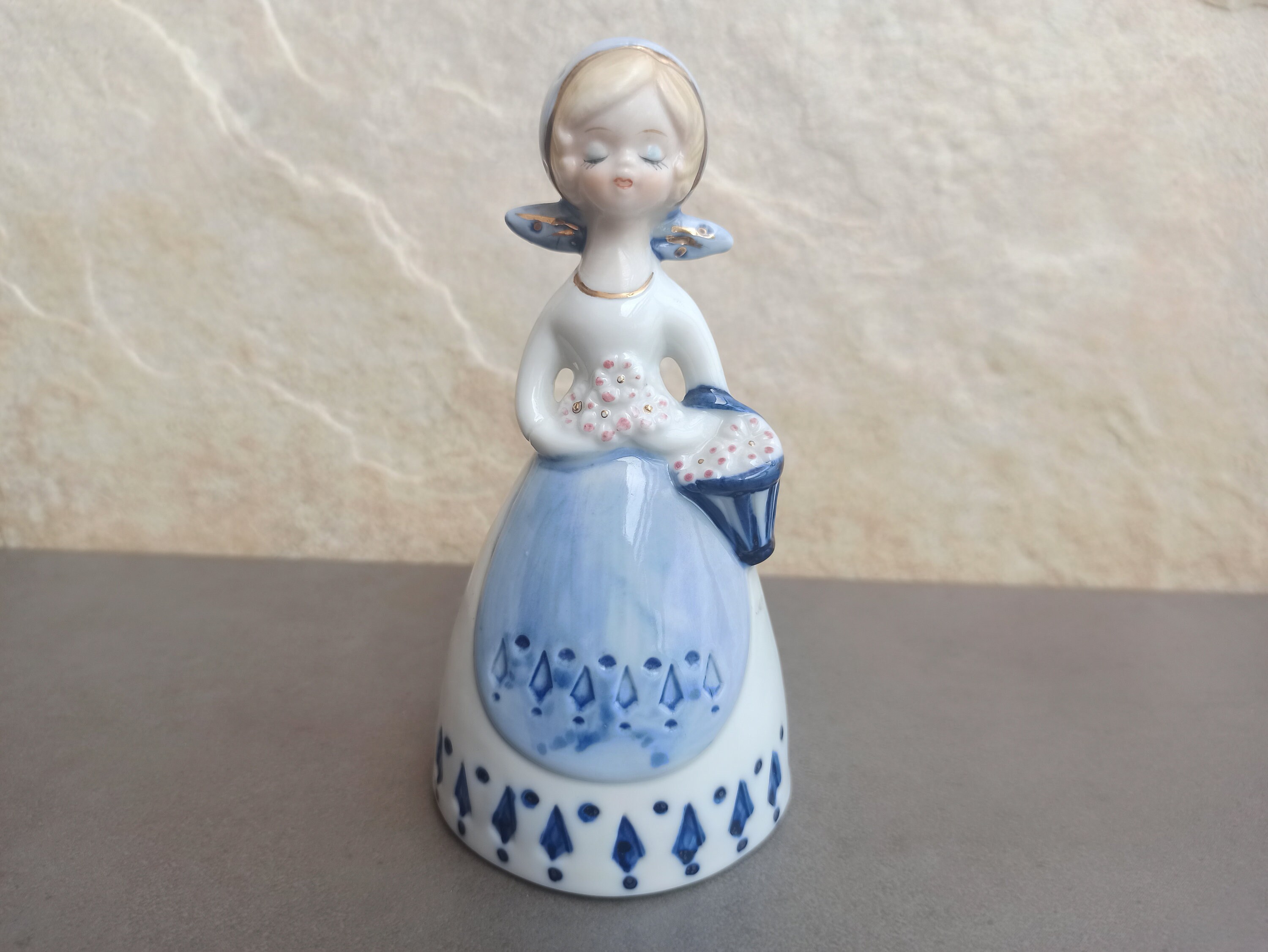 Ceramic Bell Porcelain Spanish Bell Retro Bell Antique - Etsy