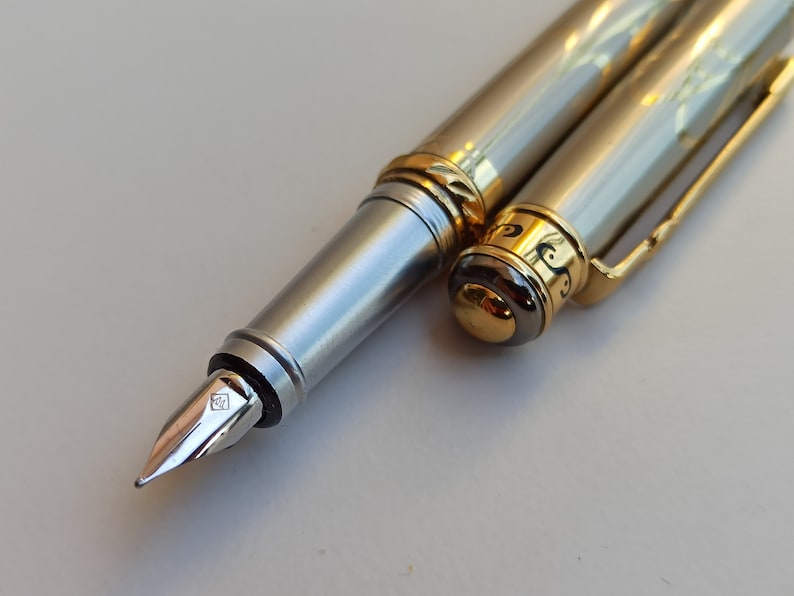 802 China Fountain Pen, Gold Filled Pen, Collectible Fountain Pen ...