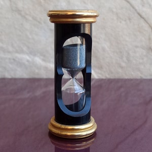 3 Minutes Bronze and Plastic Hour Glass, Gray Sand Timer, Hour Glass ...