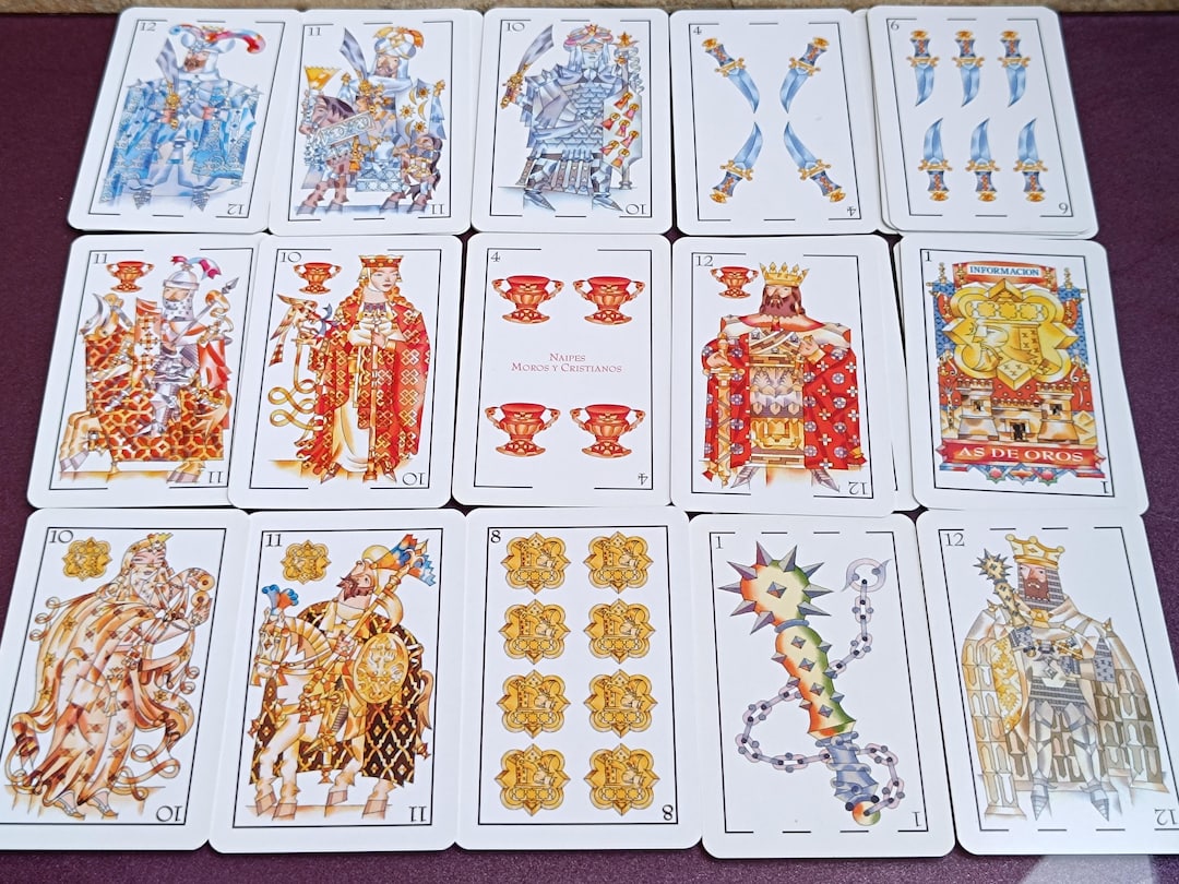 2001 Naipes Moros Y Cristianos Card Game, Naipes Playing Cards, Spanish ...