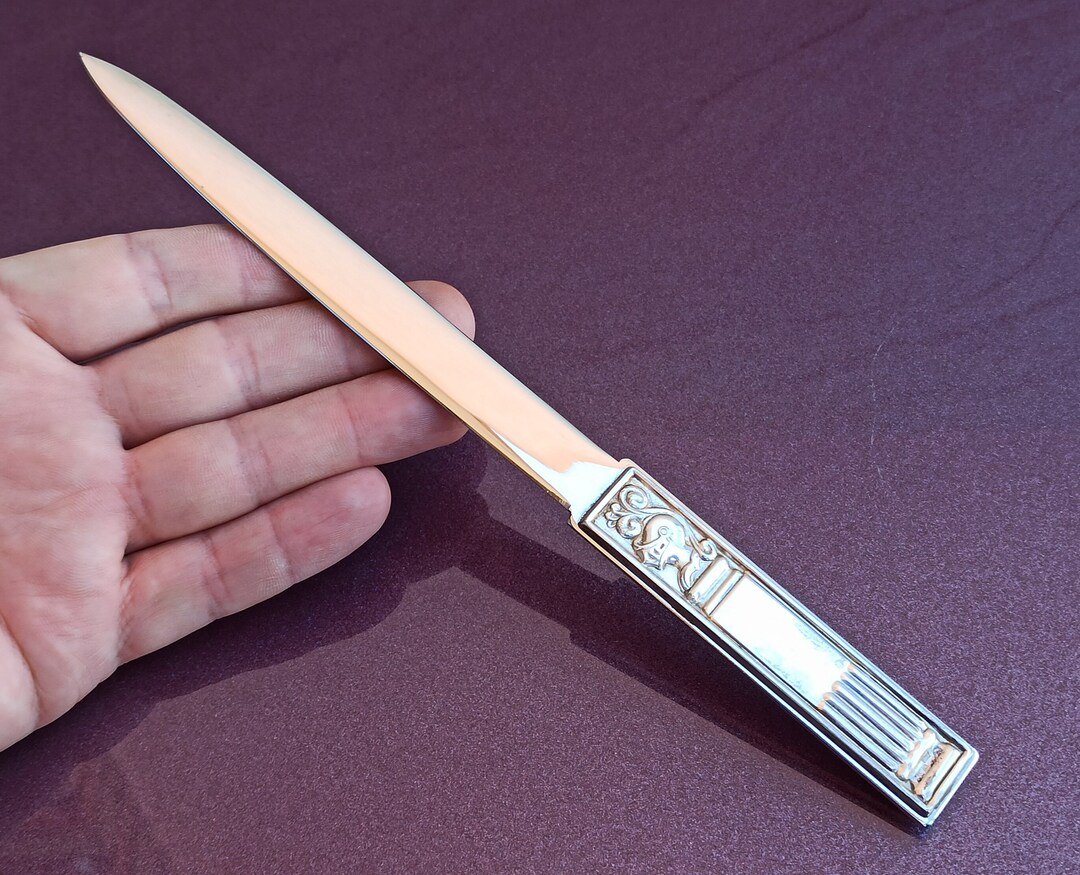 Pedro Duran 925 Silver LETTER OPENER, Silver Letter Opener, Vintage ...
