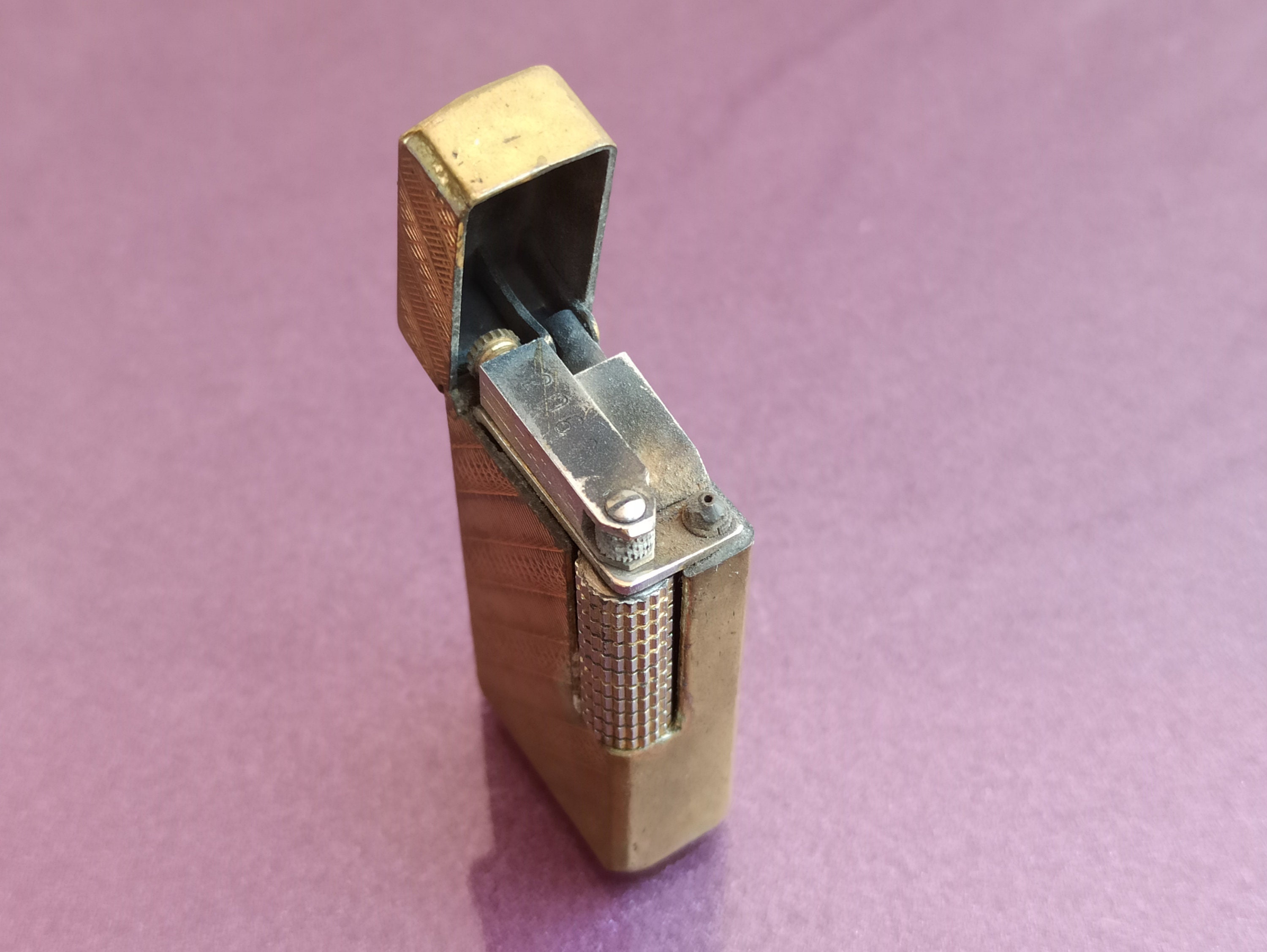 1970 ZAIMA Comelet Gold Plated Vintage Lighter Antique Pocket - Etsy