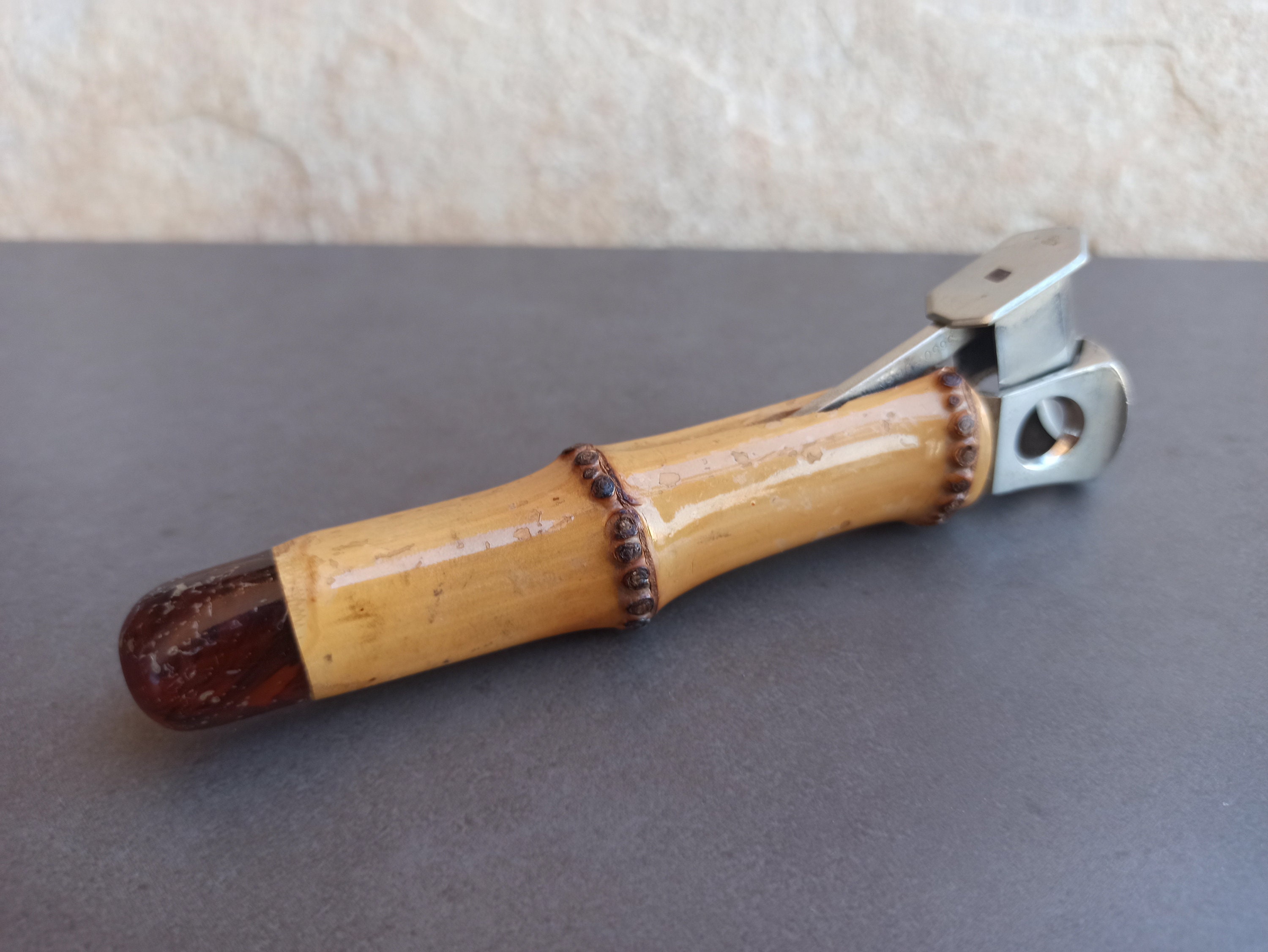 SOLINGEN Cigar Cutter Germany Vintage Chrome and Bamboo - Etsy Australia