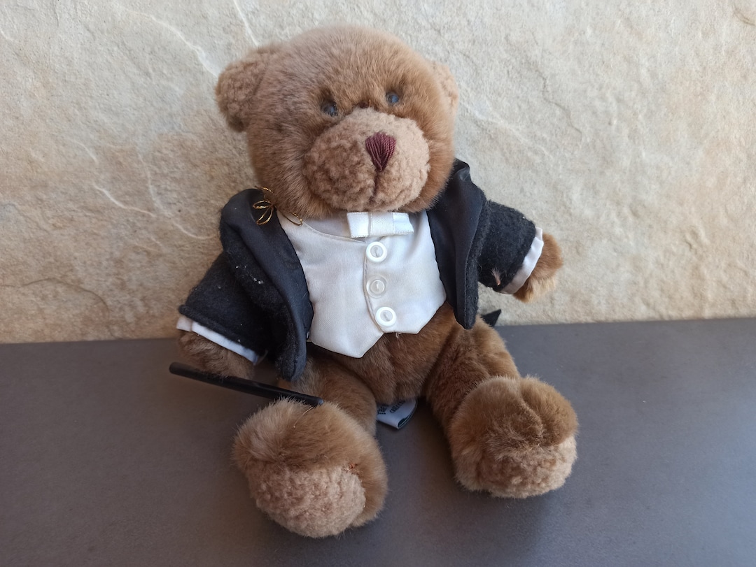Original Conductor Teddy Bear, Original Soft Plush Toy, Conductor Teddy ...
