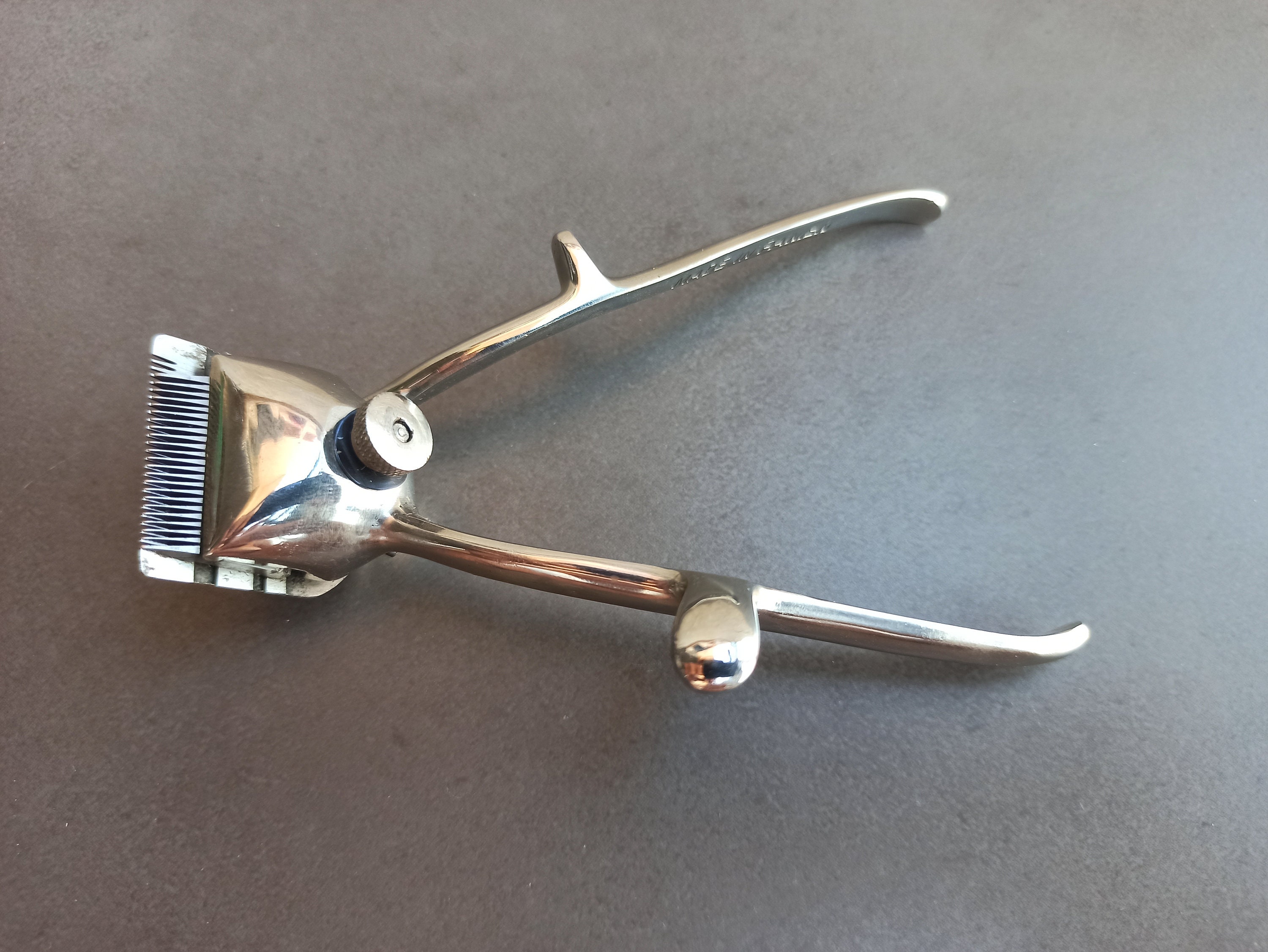 RARE Vintage Metal Hair Cutting Clippers Manual Hand Held - Etsy Australia