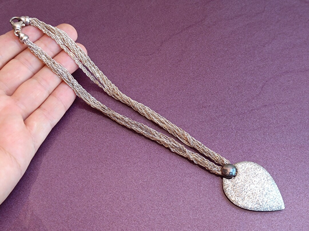 925 Silver Necklace, Silver Jewellery, Vintage Necklace, Silver Choker ...