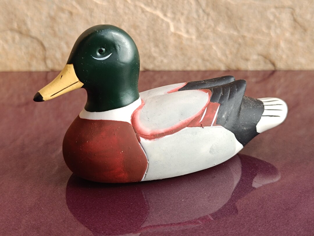 1960s TORIART ANRI Collection, Hand Crafted Duck, Hand Painted Duck ...