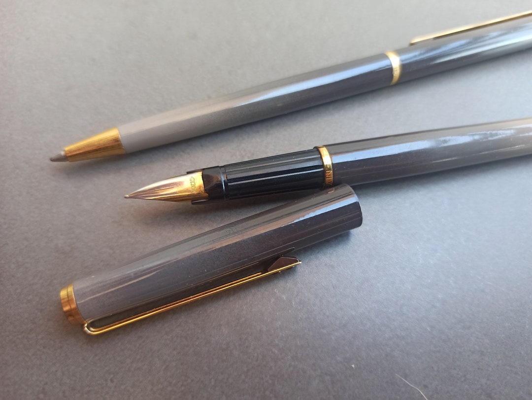 INOXCROM Fountain and Ballpoint Pen, 1970 Ballpoint Pen, Vintage ...