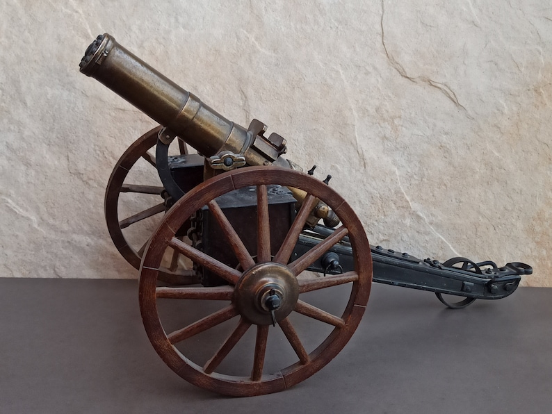 Gatling Gun Model 1886 USA Heavy Field Gun Scratch Built - Etsy