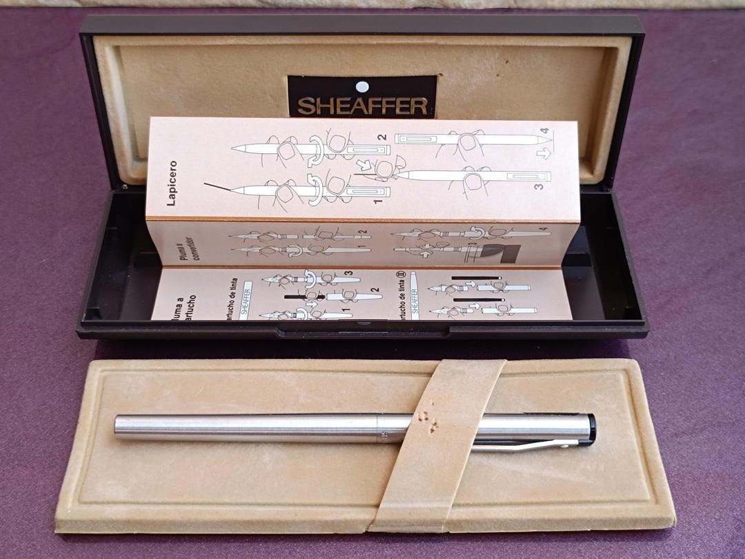 1970s SHEAFFER TRZ Model 40 Fine Fountain Pen, Vintage Fountain Pen ...