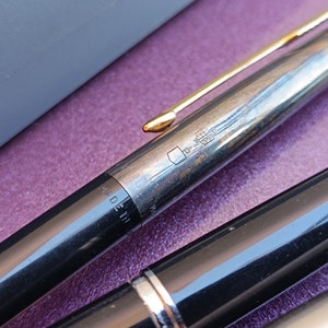 1980s Parker Ballpoint Pen and Pencil, Vintage Ballpoint Pen, Vintage ...