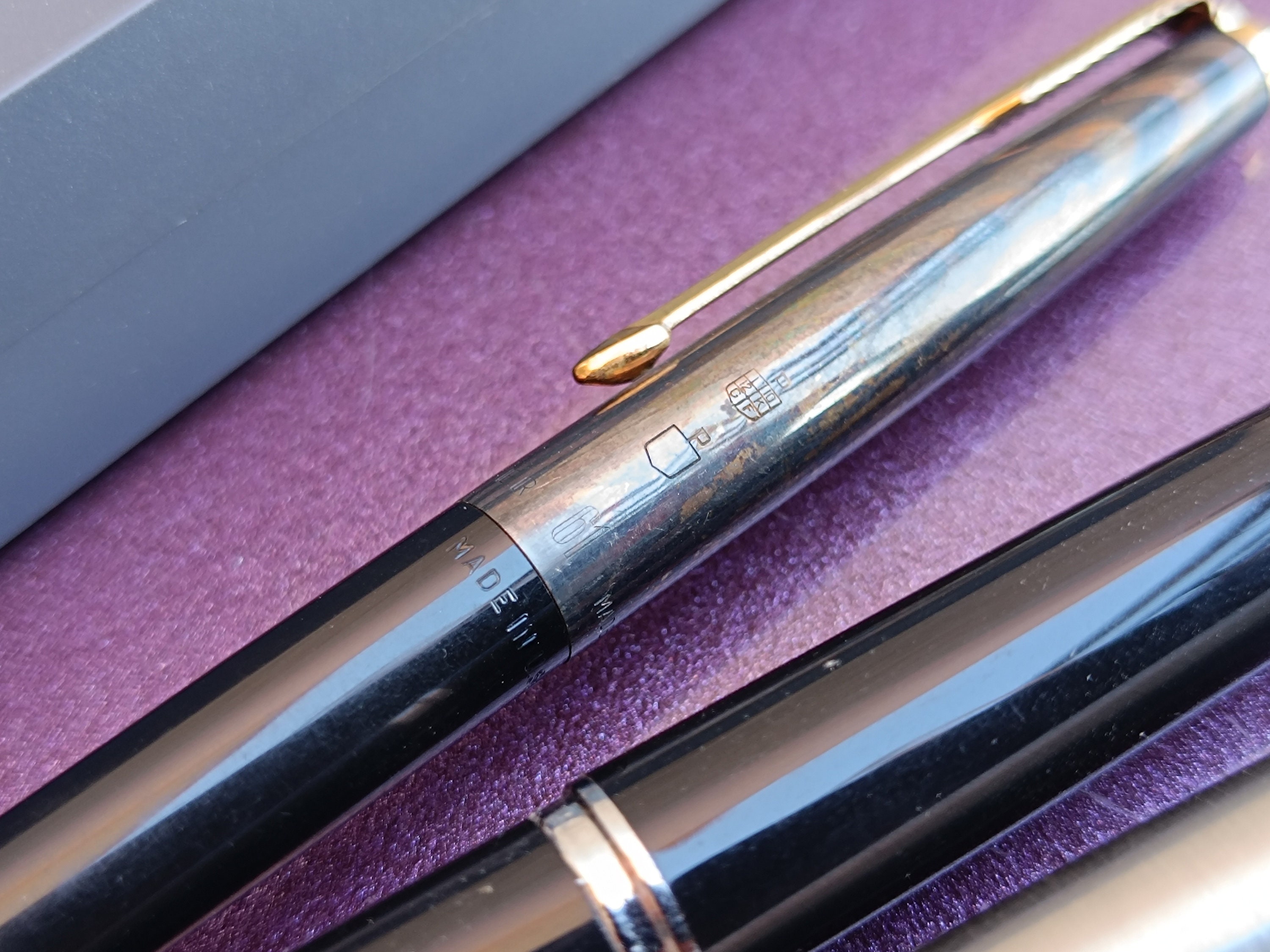 1980s Parker Ballpoint Pen and Pencil, Vintage Ballpoint Pen, Vintage ...