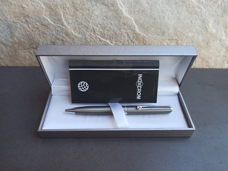 Inoxcrom Spanish Design Pens Modern Ballpoint Pen Tested and - Etsy