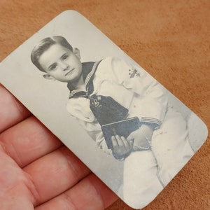 Old Photo 1960, First Communion Photo, Little Boy Communion, Antique ...