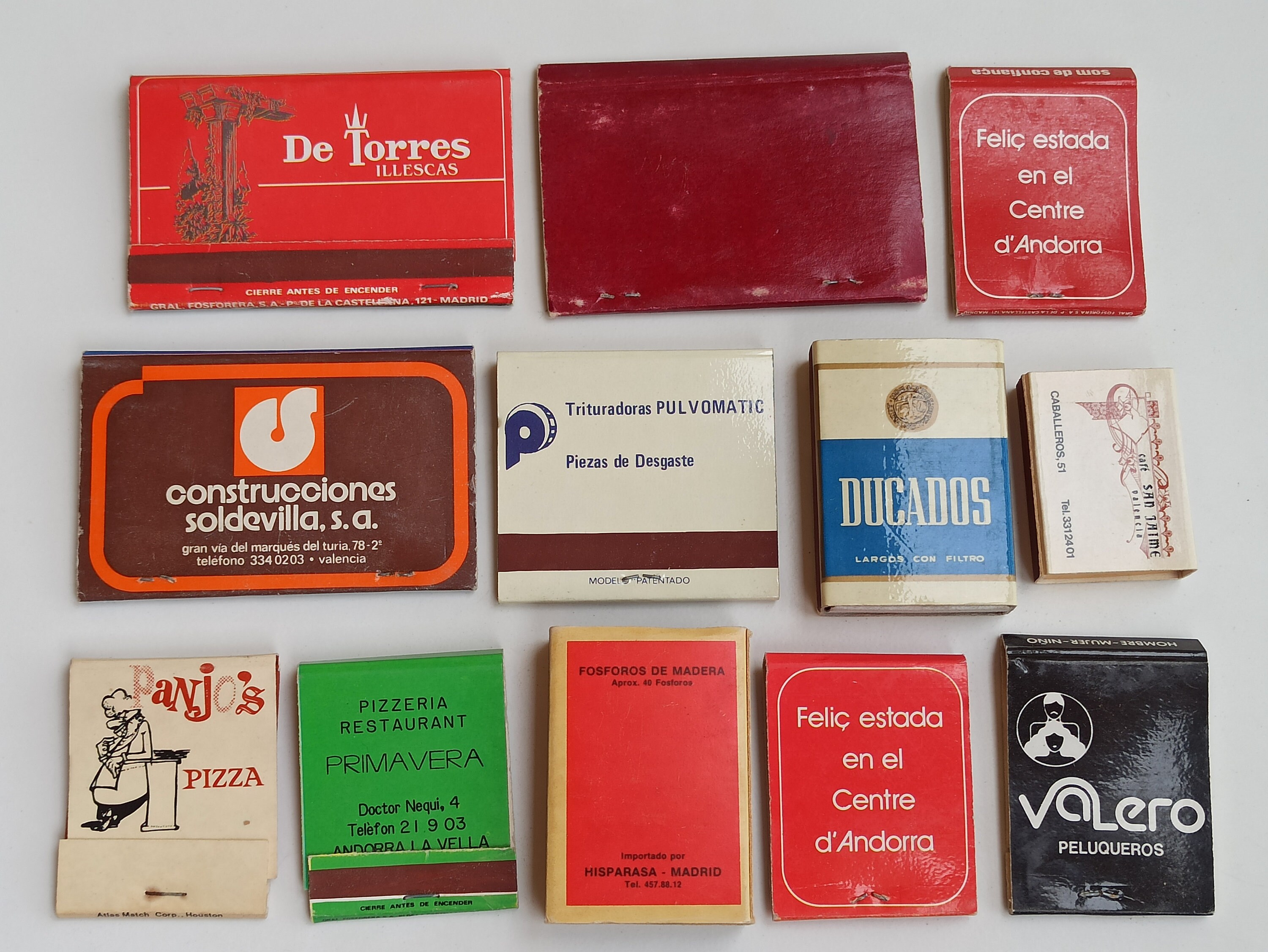 Set of 12 MATCHBOX 1980 Antique Matches Various Design Made - Etsy