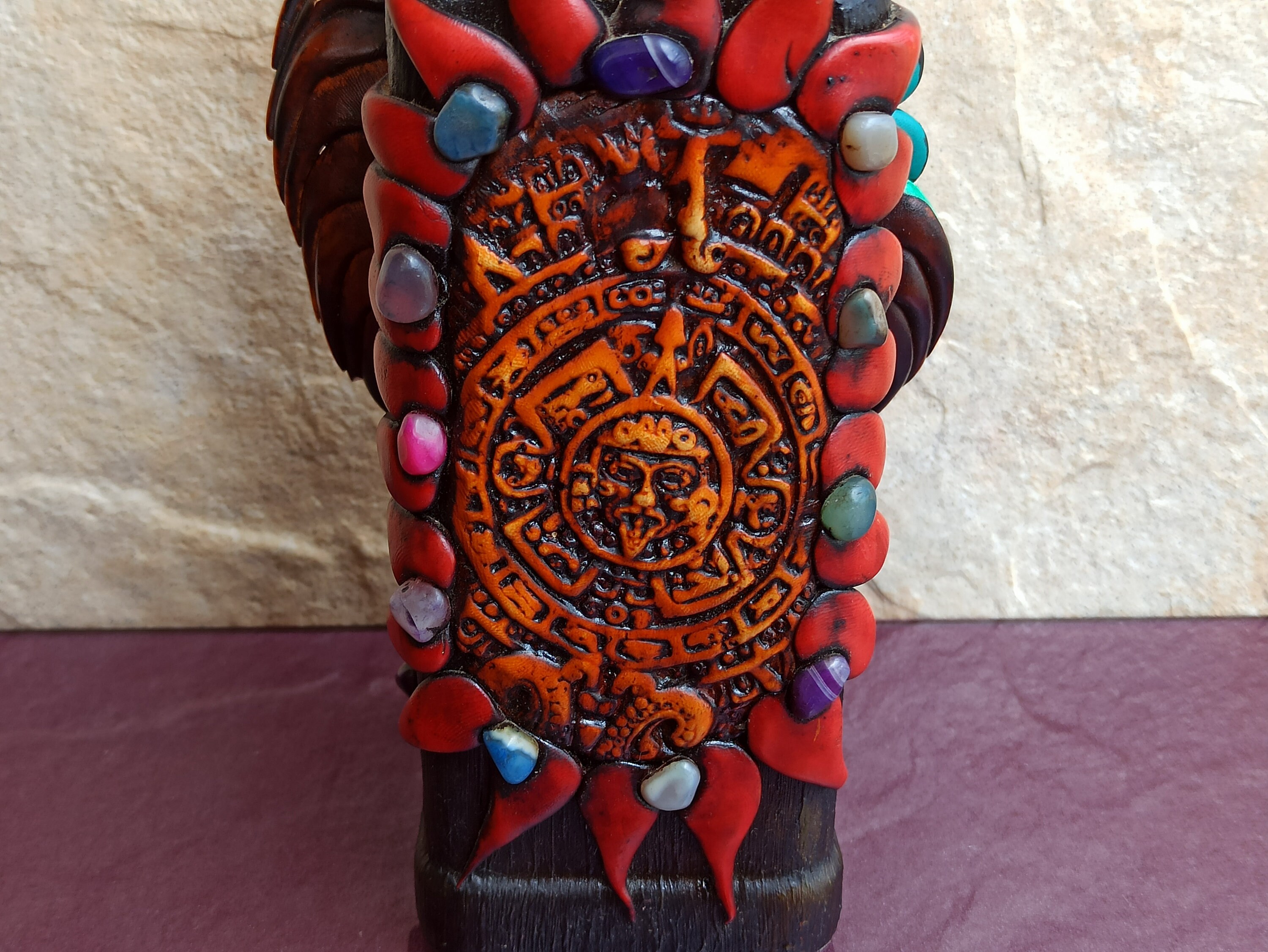 Mexican Aztec Bottle Mayan Folk Art for Restoration Ceramic - Etsy