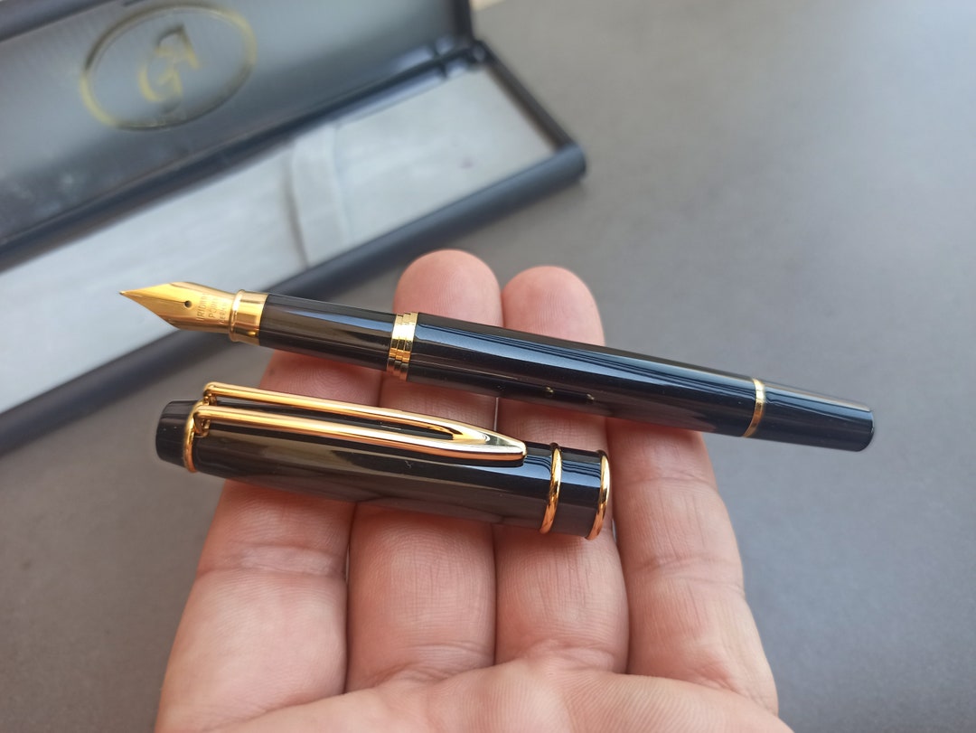 GA Fountain Pen, Gold Plated, Vintage Fountain Pen, Fountain Pen ...