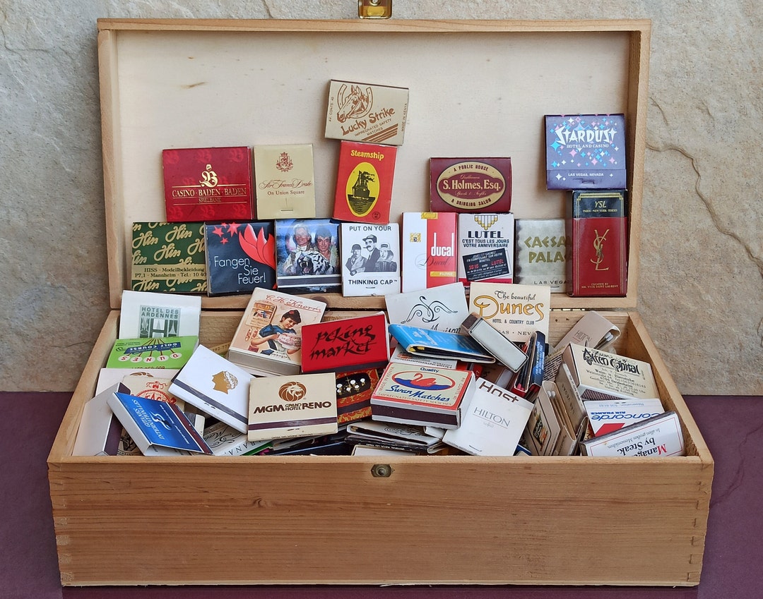 1980 MATCHBOX Set, Antique Matches, Various Design, Antique Style, Old ...