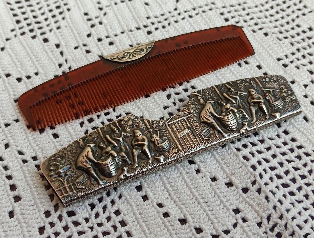 1930th Original Silver Plated Hans Jensen Comb Vintage Comb - Etsy