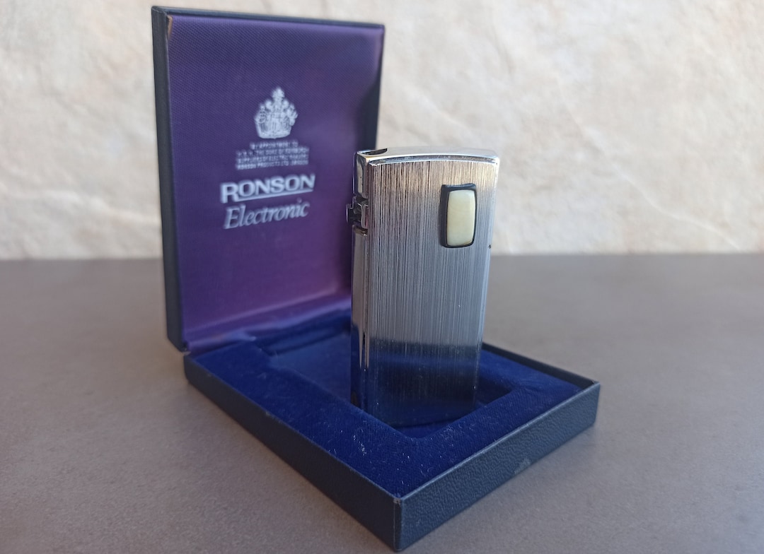 Encendedor RONSON antiguo encendedor de gas de Inglaterra - Etsy España