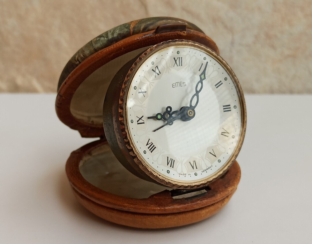 EMES Germany Vintage Alarm Clock With Mechanical Mechanism, Antique ...