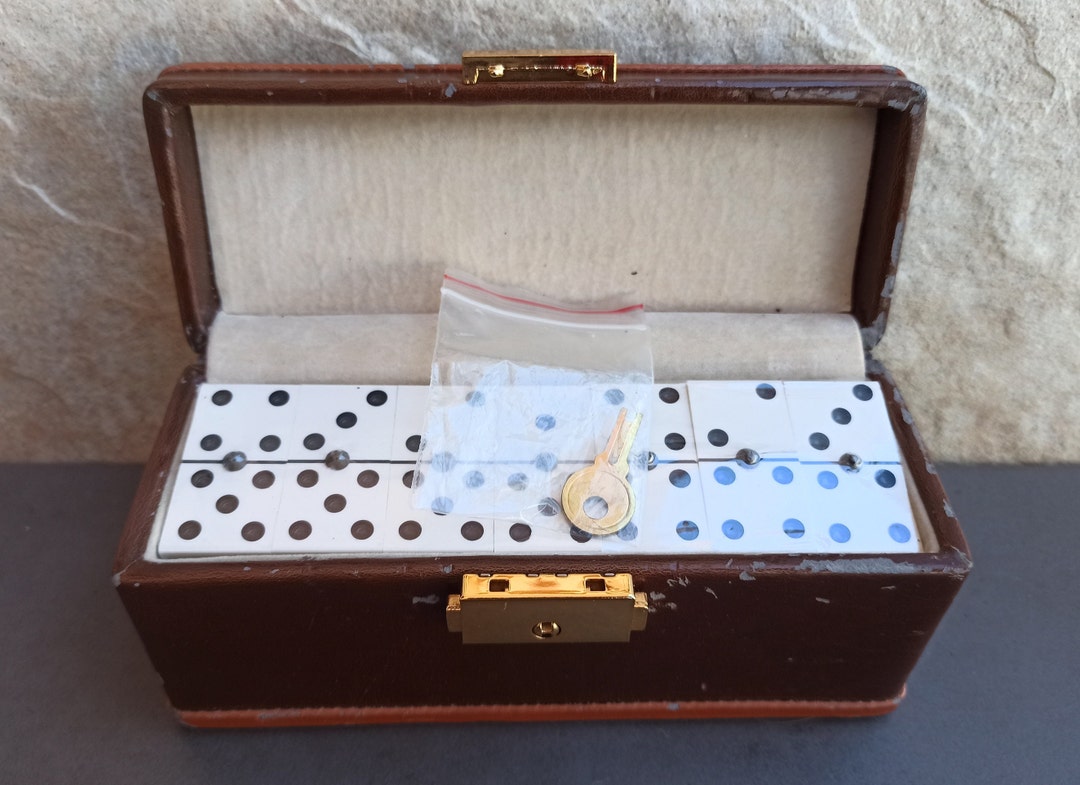 Dominoes Board Game, Made in England, English Domino, Vintage Game ...