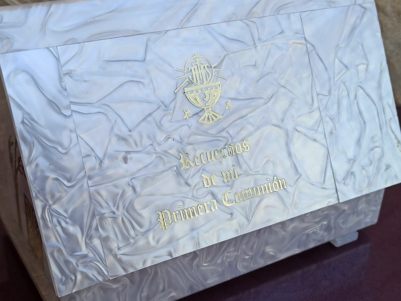 Religious Music Box Primera Comunion First Communion - Etsy