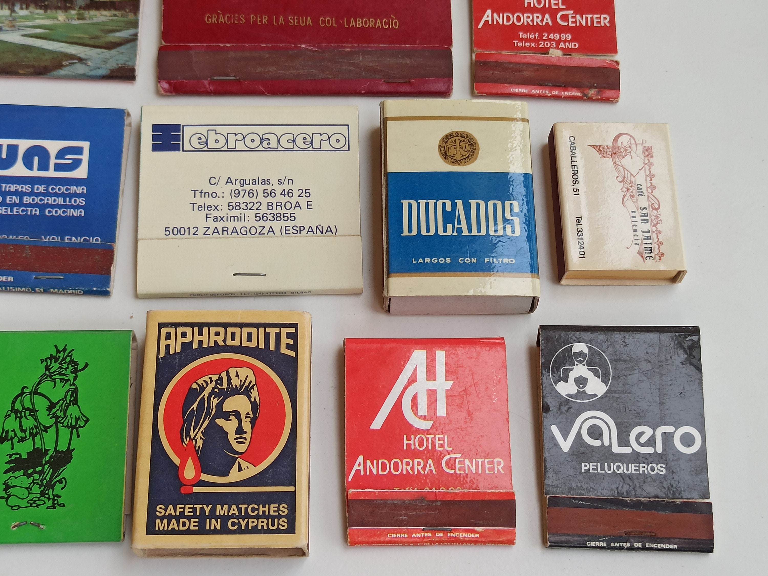Set of 12 MATCHBOX 1980 Antique Matches Various Design Made - Etsy