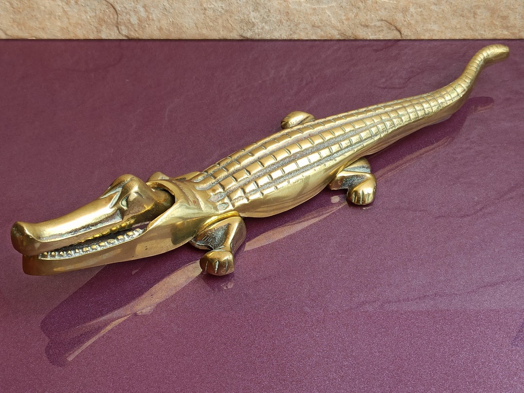 Bronze Crocodile, Bronze Alligator, Spanish Bronze Statue, Crocodile ...