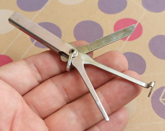 Vintage INOX Pipe Tamper Pipe Tool Antique Metal Tamper - Etsy