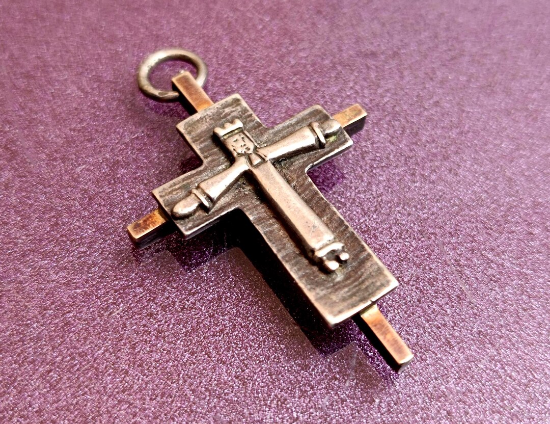 Jesus Christ Silver Cross, Retro Cross Pendant, Cruz, Religious Cross ...