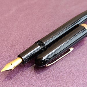 1970s OMAS EXTRA 620 Fountain Pen, Vintage Fountain Pen, Gold Filled ...